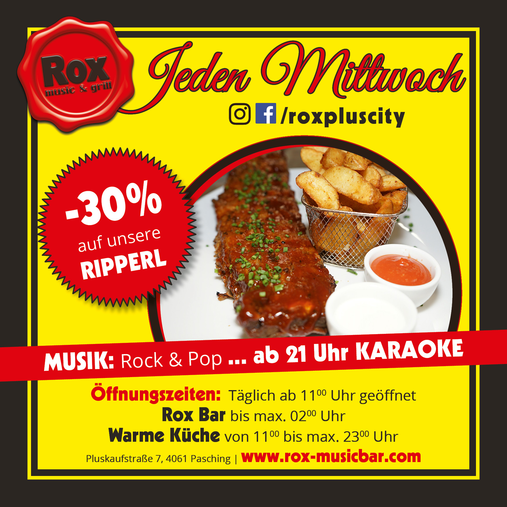 Rox Music and Grill • PlusCity