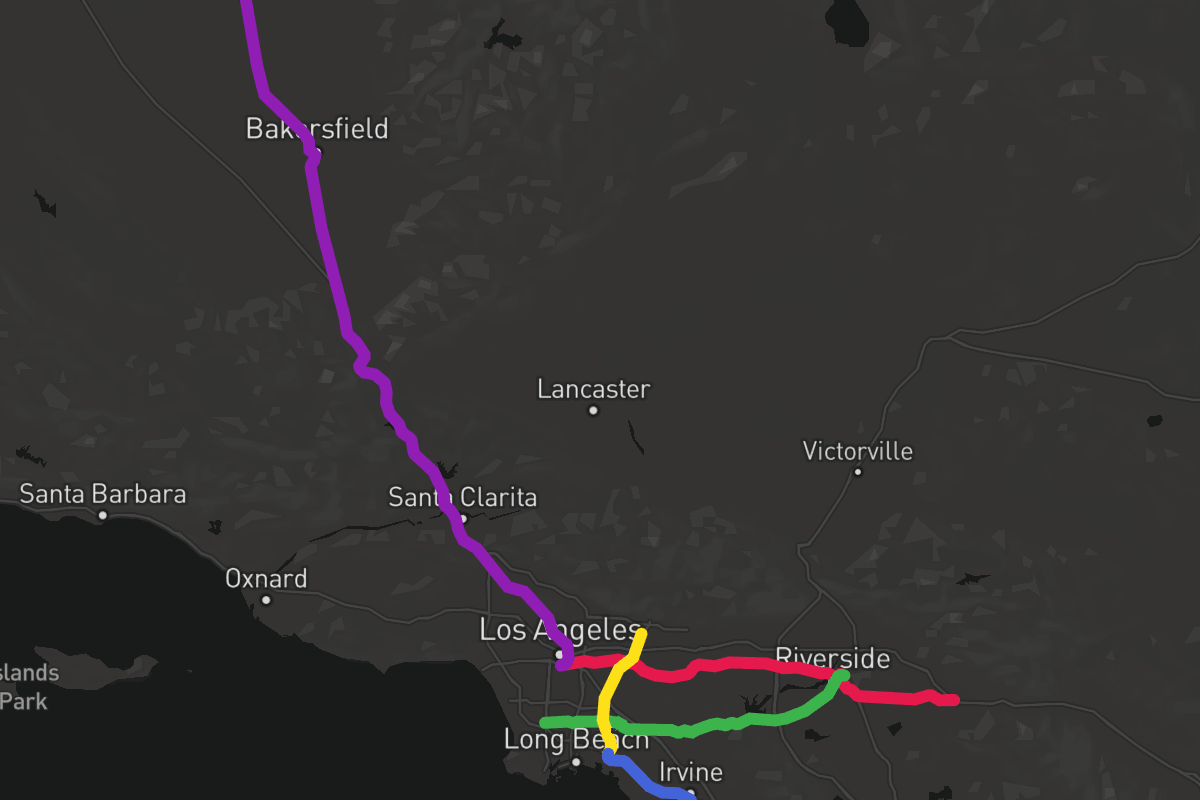 MetroDreamin' | If freeways were train lines, SoCal futuristic