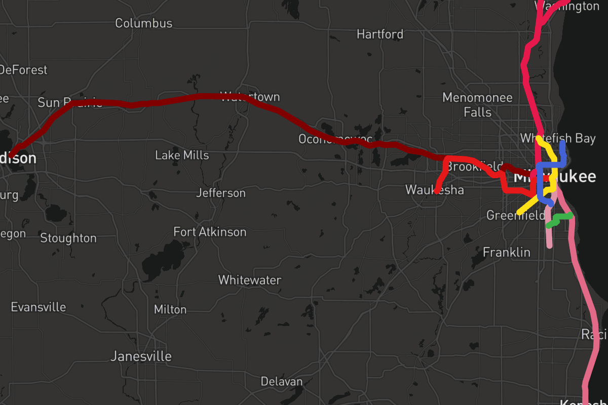 MetroDreamin' | Milwaukee Area Regional and Rapid Transit (WIP)
