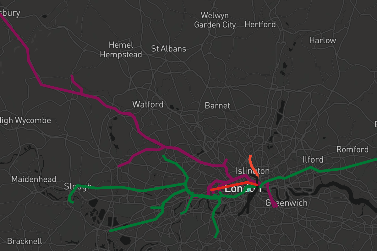 MetroDreamin' | London Timeline