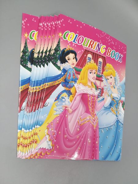 Libro de coloriar pequeño para niñas