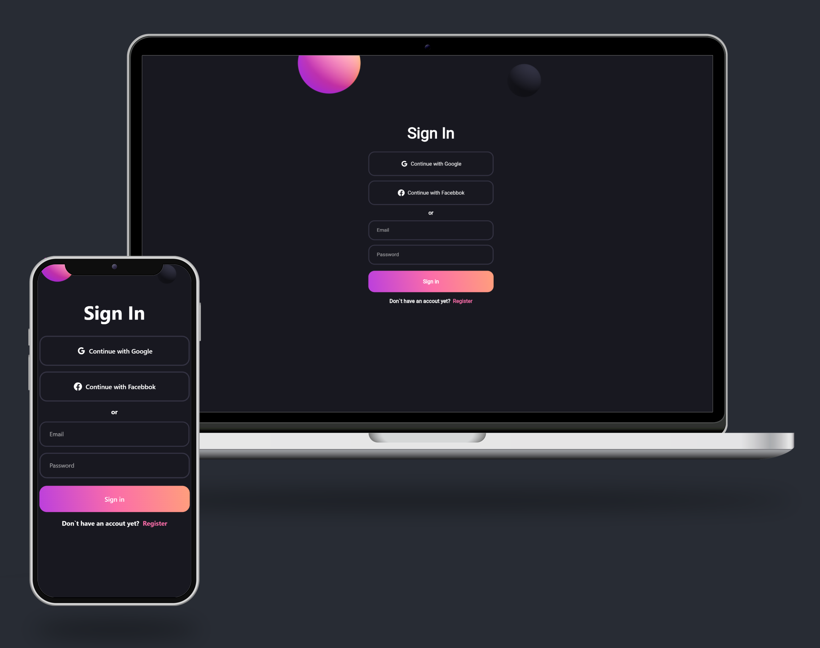 GitHub - Thepilli/authentication_app: This app is showcasing 6 different ways to log in and ...