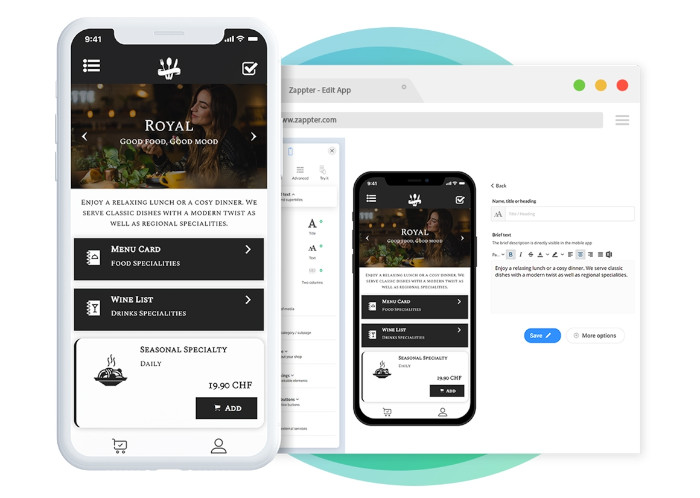 Drag and Drop App Builder (best in 2021) | Zappter