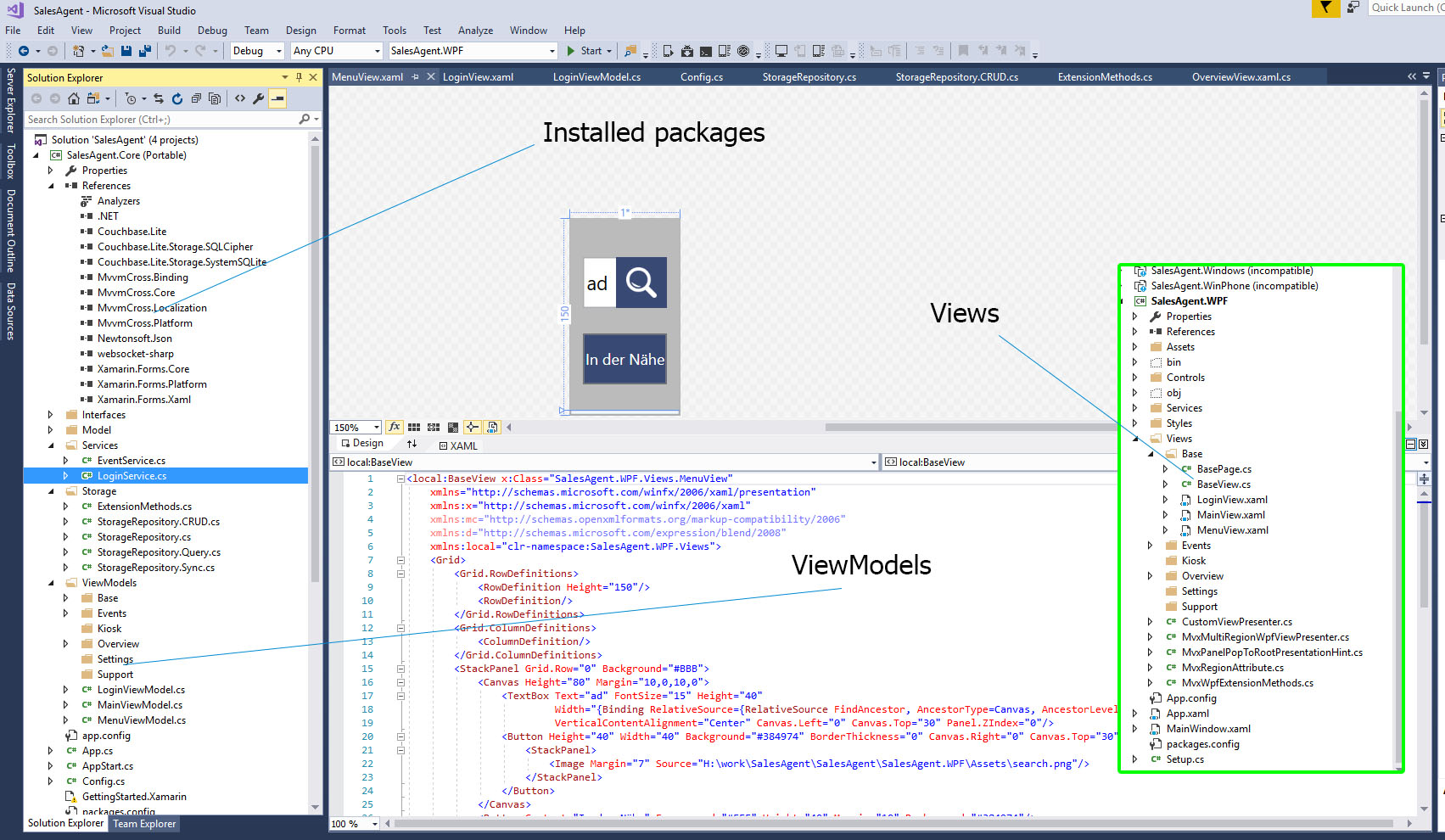 C How To Use Nuget Package In Xamarin Shared Project Stack Overflow