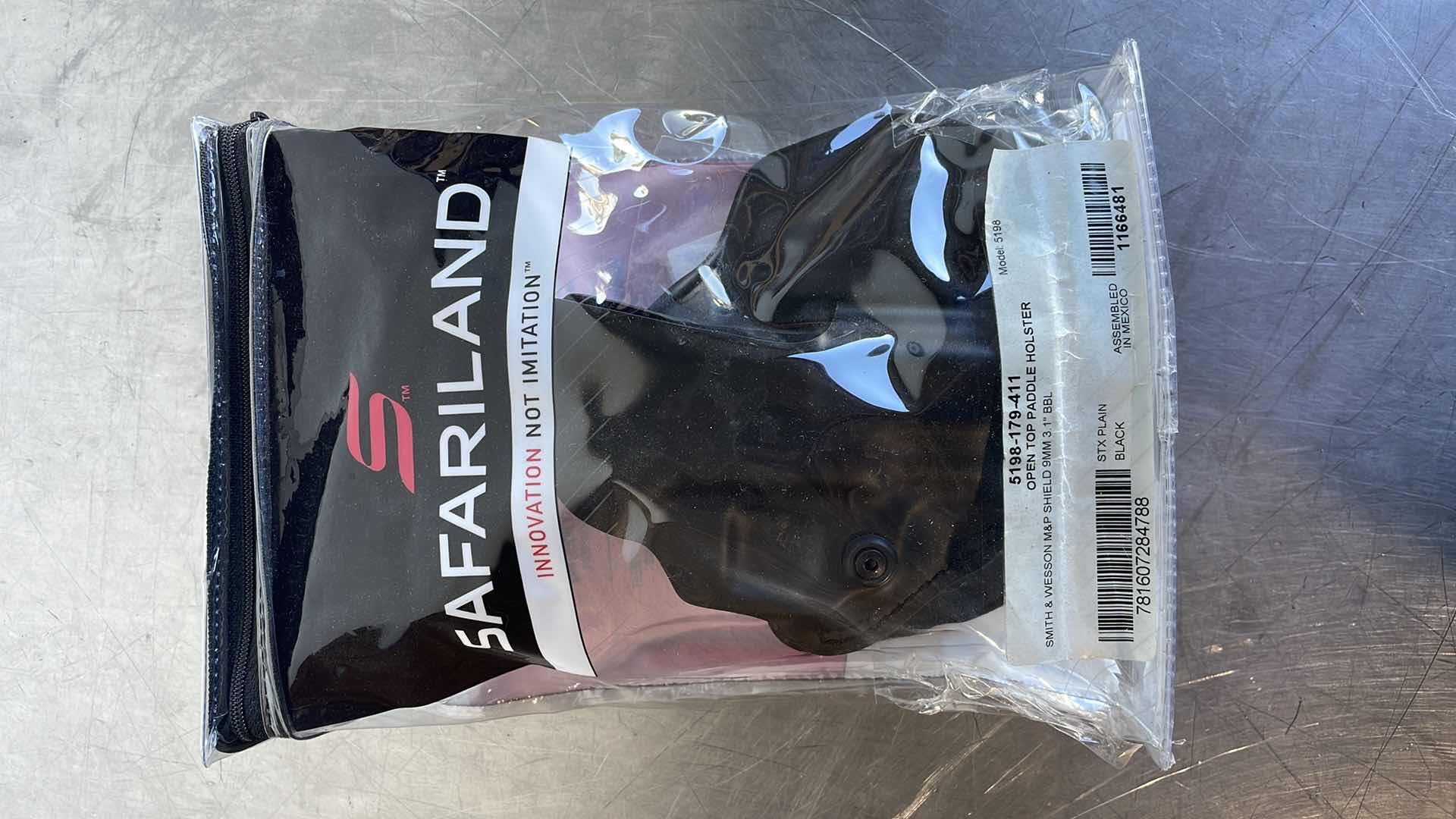 SAFARILAND SMITH & WESSON M&P SHIELD 9MM 3.1" BBL MODEL: 5198 OPEN TOP ...