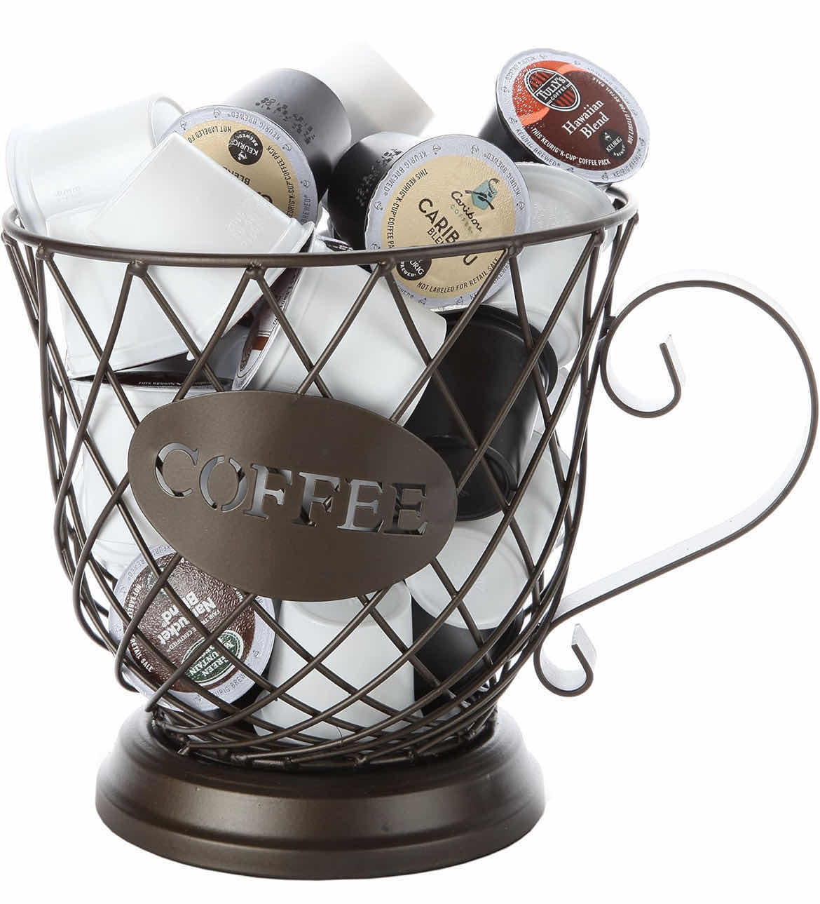 CASE OF 8 COFFEE CUP POD STORAGE BASKET K-CUP KEURIG for sale | Las ...