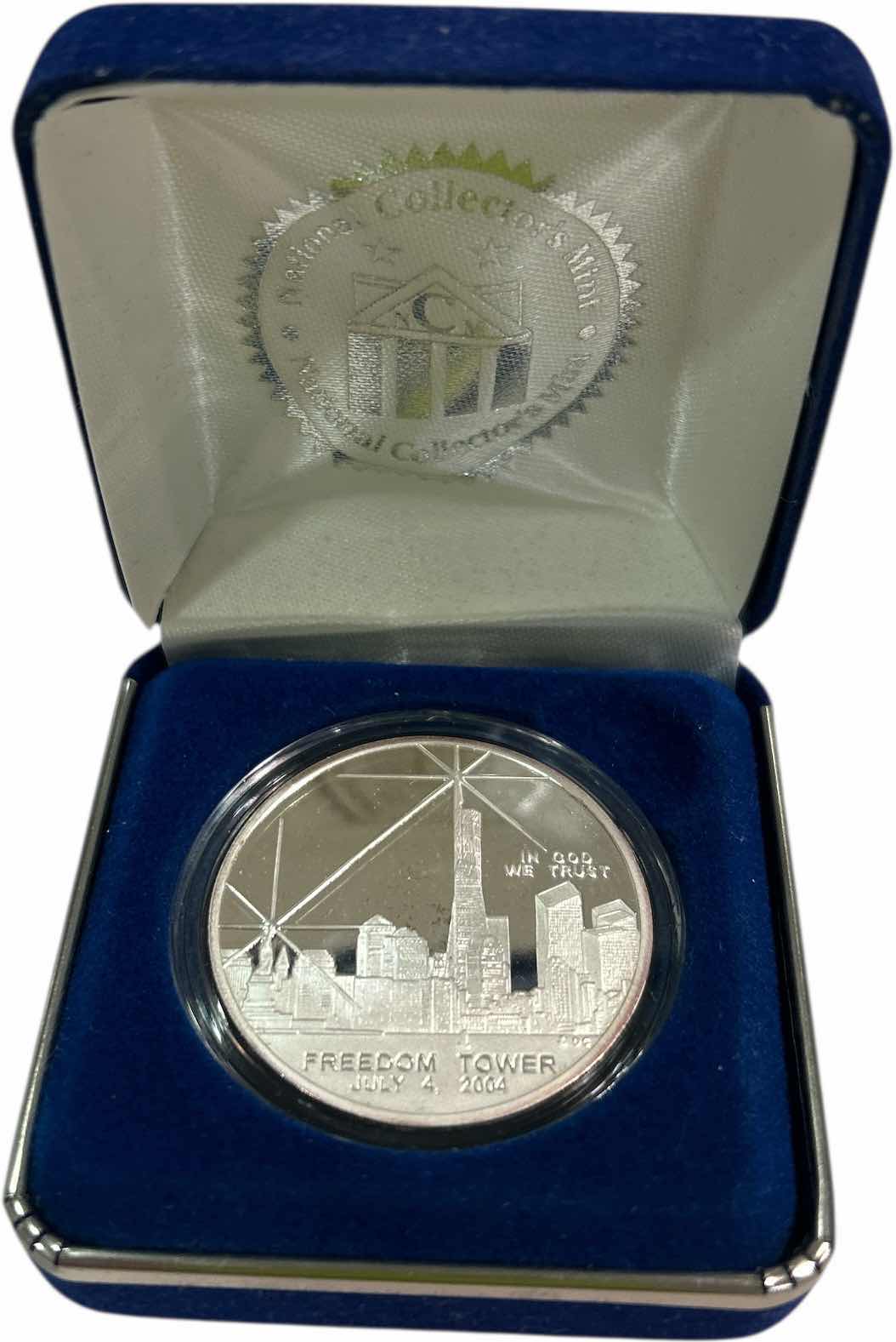 NATIONAL COLLECTORS MINT COIN FREEDOM TOWER SILVER DOLLAR for sale ...