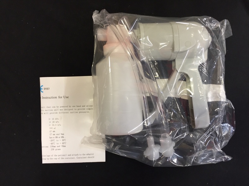 Phlegm Suction Pump EMS EMT Manual Portable Suction Pump White Hand ...