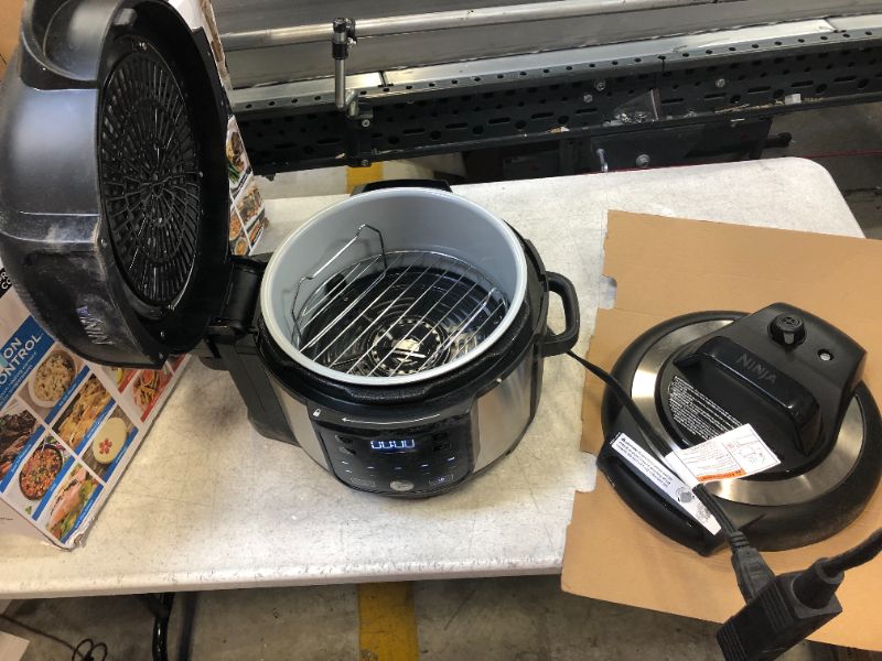 Ninja FD302 Foodi 11-in-1 Pro 6.5 qt. Pressure Cooker & Air Fryer that ... Ninja FD302 Foodi 11-in-1 Pro 6.5 qt. Pressure Cooker & Air Fryer that ...