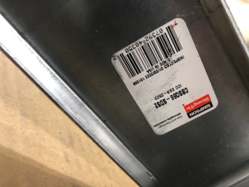Cbsq Galvanized Standoff Column Base For 6x6 Nominal Lumber With Sds