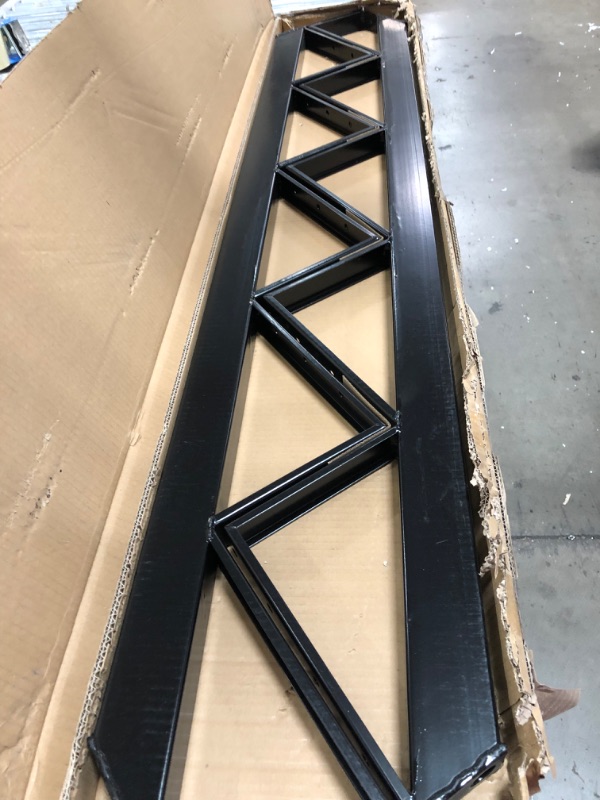 MTB Steel Step Stair Riser - 1/2/3/4/5/6/7 Step for Deck Stair Stringer ...