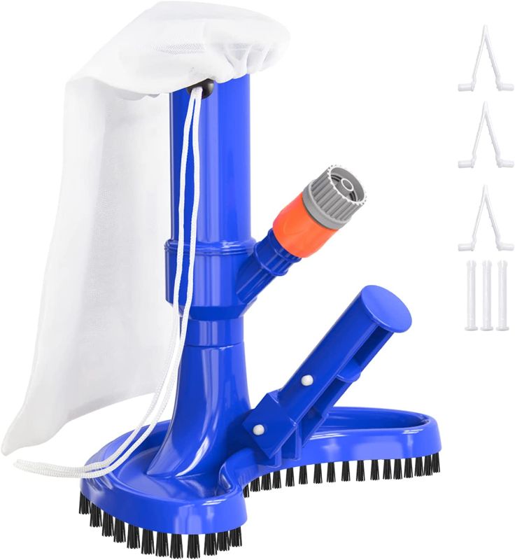 Upgraded Portable Small Pool Vacuum Head Underwater Cleaner Handheld ...