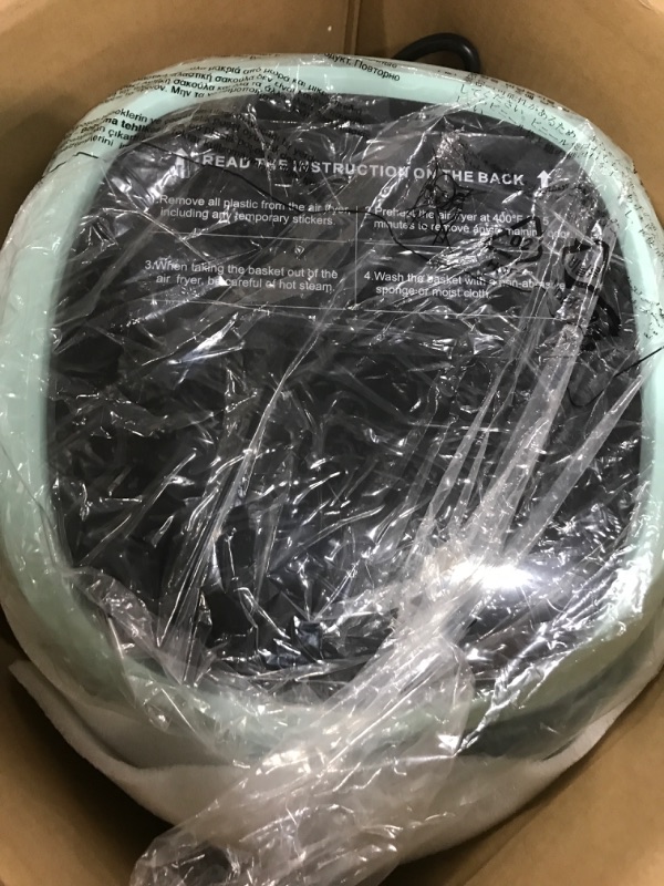 VILIWIN Air Fryer 4.5 QT 8 Preset Menus AirFryer with Auto Shut Off 30 ...