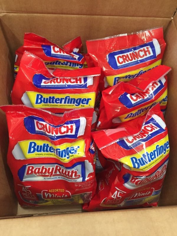 BEST BY MAY 16 2022 NON REFUNDABLE Butterfinger, Crunch & Baby Ruth ...