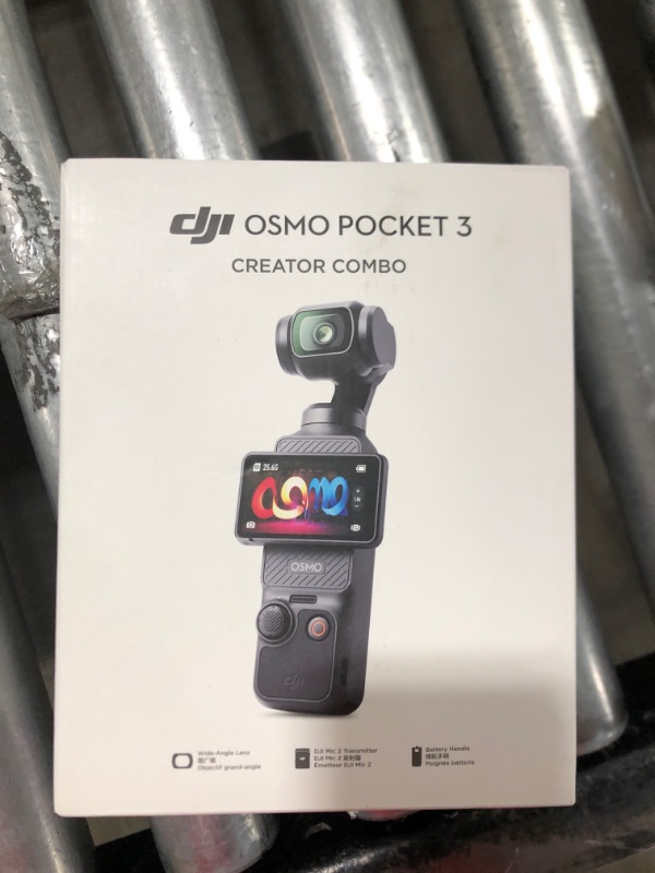 DJI Osmo Pocket 3 Creator Combo, Vlogging Camera with 1'' CMOS & 4K/120fps Video, 3-Axis ...