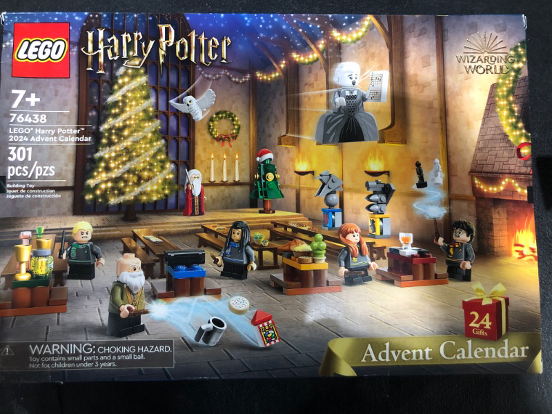 LEGO Harry Potter 2024 Advent Calendar, Hogwarts Fantasy Toy, Holiday ...