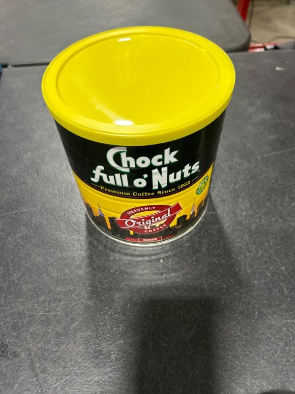 Chock Full o’Nuts Original Roast, Medium Roast Ground Coffee – Gourmet Coffee Beans – Smooth ...