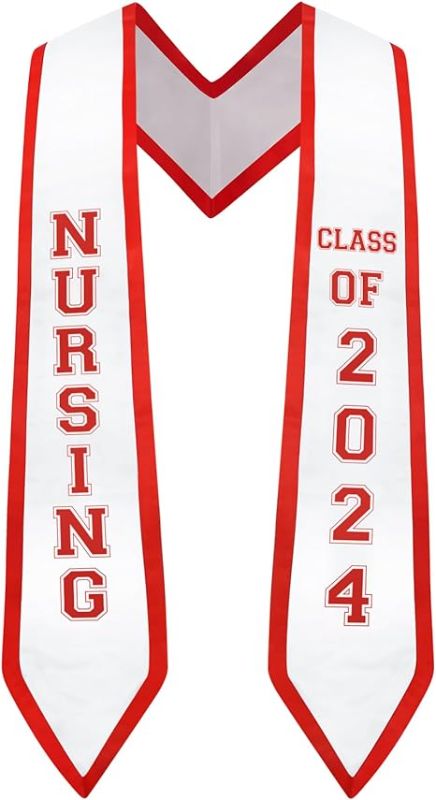 Vansolinne 2024 Nurse Graduation Stole Class of 2024 Nursing School ...
