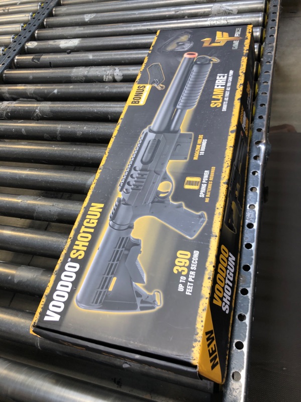 Game Face ASGM47 VooDoo Spring-Powered Pump Action Airsoft Shotgun ...