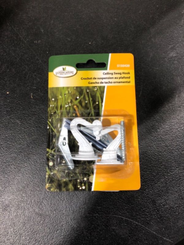 Rocky Mountain Goods Ceiling Swag Hook 2 Pack with Mounting Hardware ...