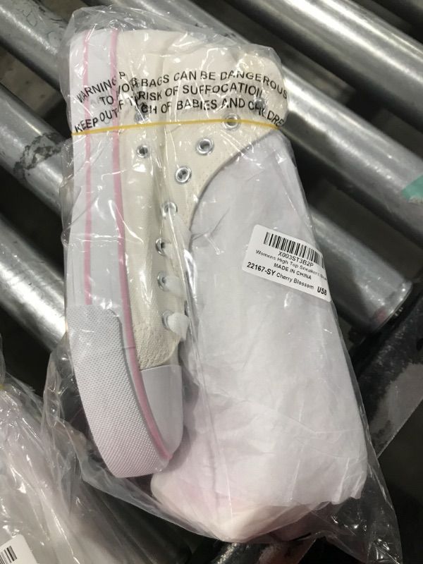 hash bubbie Women's High top Sneakers Classic High Tops Canvas Shoes ...