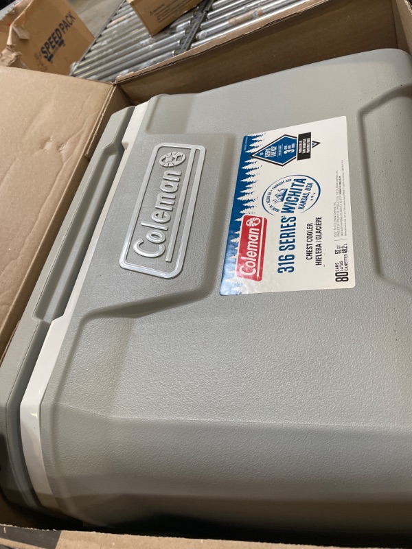 Coleman Ice Chest Coleman 316 Series Hard Coolers Rock Grey 52qt for ...