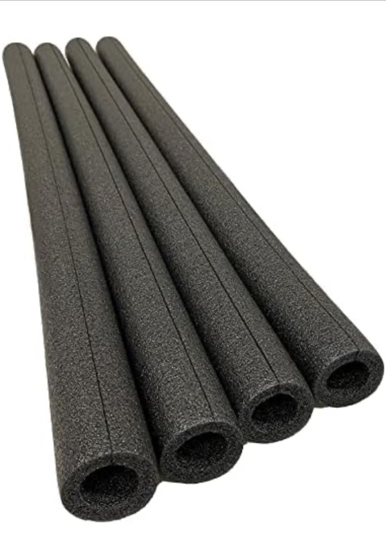 Foam King Brand Insulating Foam Pipe Covers - 1 inch by 3 feet, Pack of ...