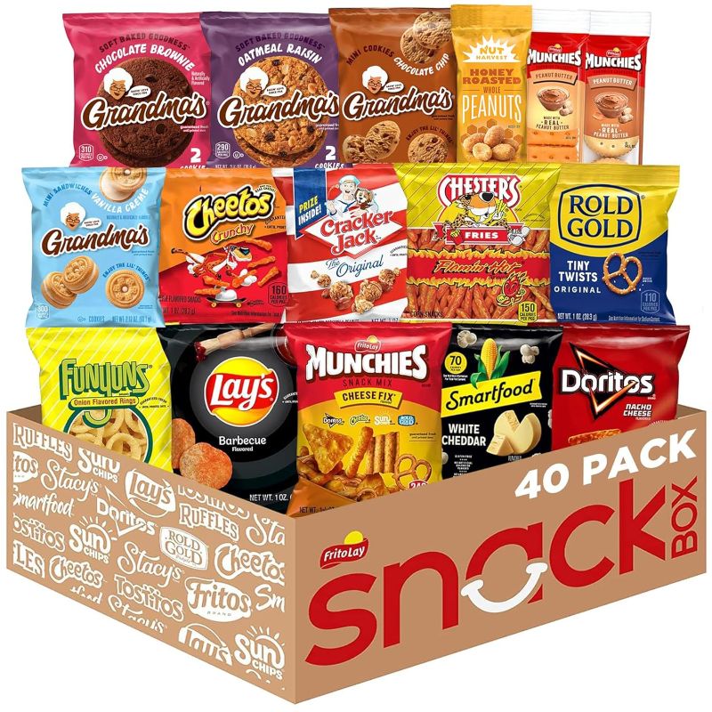 Frito Lay Ultimate Snack Care Package, Variety Assortment of Chips ...