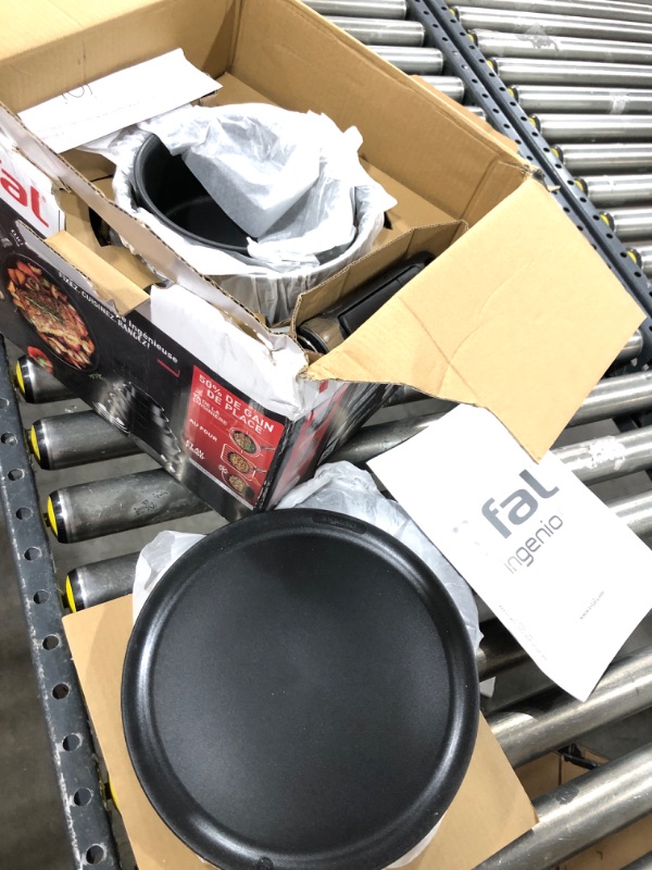 T-fal Ingenio Expertise Non Stick Cookware Set 14 Piece, Induction ...