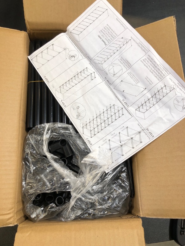 FIDUCIAL HOME Extra Large Shoe Box Storage Organizer 9 Pairs High Top ...