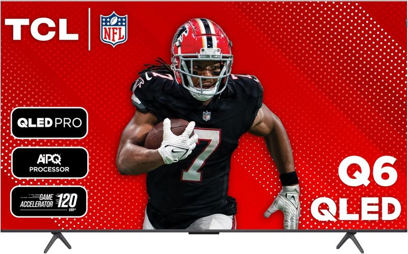 TCL 65-Inch Q65 QLED 4K UHD Smart TV with Google TV (65Q651G, 2024 ...