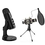 ZealSound USB Microphone,Condenser Computer PC Mic,Plug&Play Gaming ...