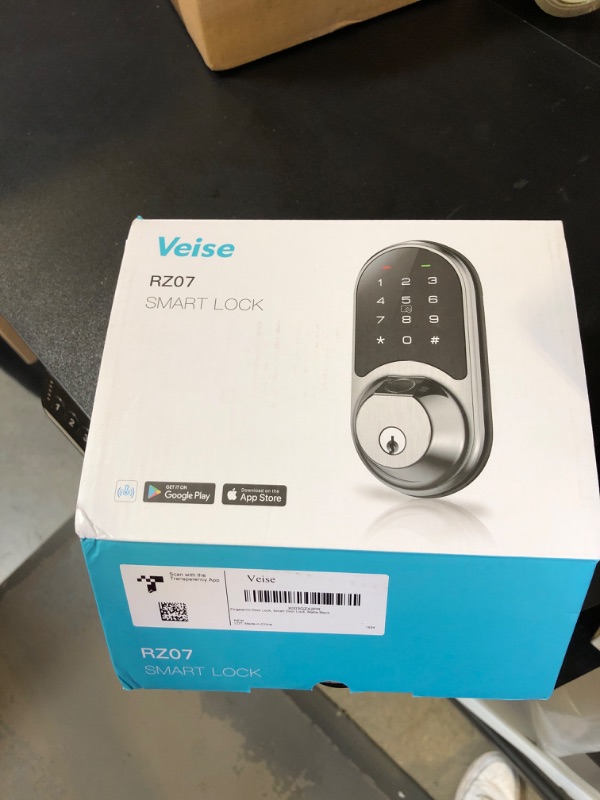 Veise Smart Lock, Fingerprint Door Lock, 7-in-1 Keyless Entry Door Lock ...