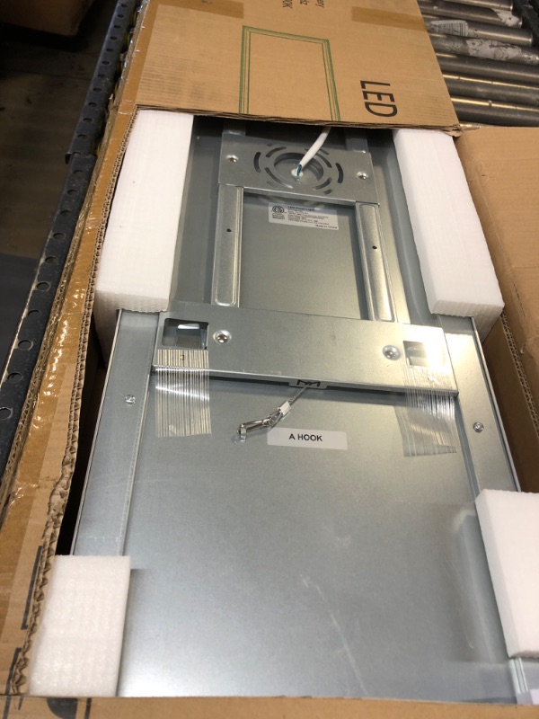 1x4 FT LED Flat Panel Selectable CCT Flush Mount Light, 4800lm, 48W ... 1x4 FT LED Flat Panel Selectable CCT Flush Mount Light, 4800lm, 48W ...