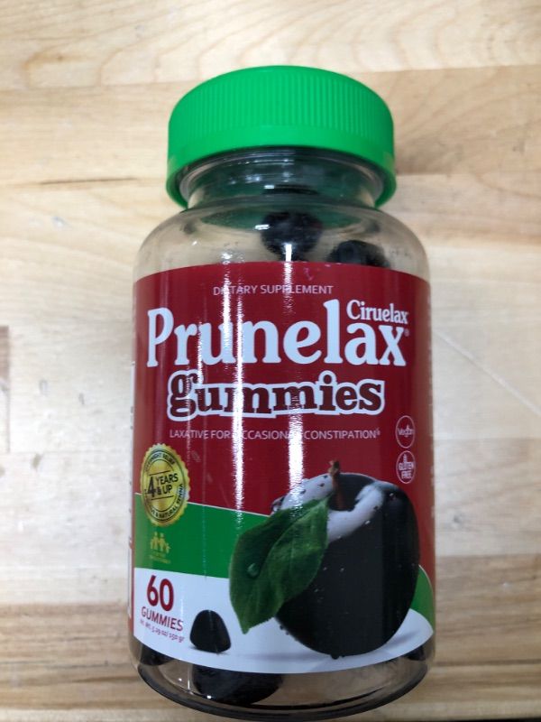Prunelax Ciruelax Regular Strength Laxative Gummies - Gentle Relief for ...