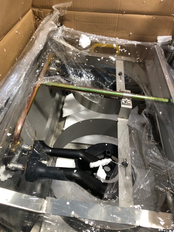 Two Tank Outdoor Deep Fryer with Thermometer Fish Fryer, CSA Certified ...