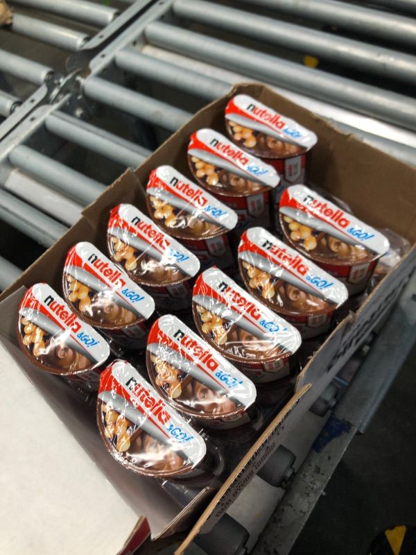 Nutella and Go Snack Packs, Chocolate Hazelnut Spread with Breadsticks ...