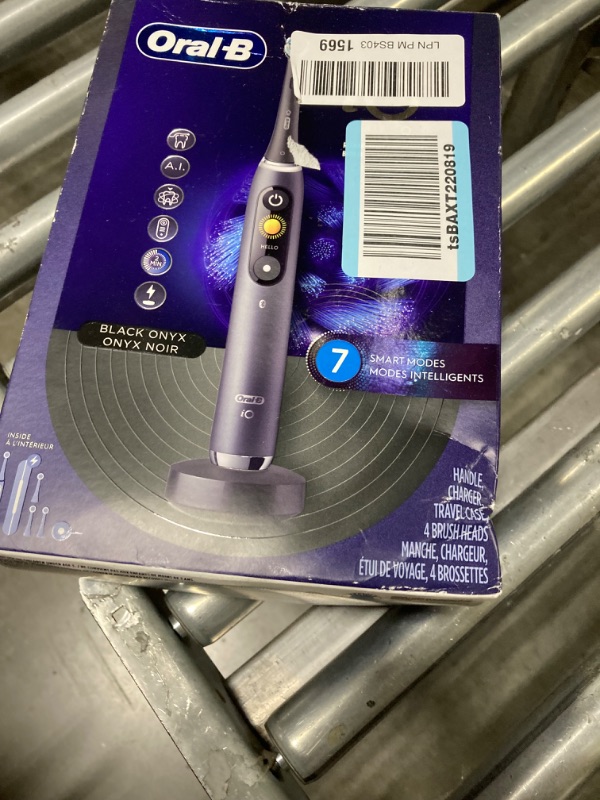 Oral-B iO Series 9 Electric Toothbrush with 3 Replacement Brush Heads ...