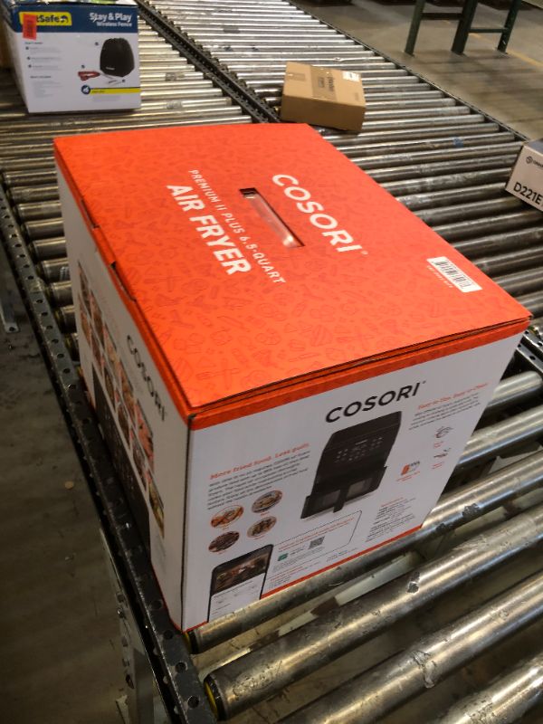 COSORI Clear Window Air Fryer, 6.5 Quart Large Compact Airfryer, 12 One ...