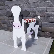 Plant Pots Indoor/Outdoor,Garden Flower Pot Cow Planter,Goat/Horse/Ben ...