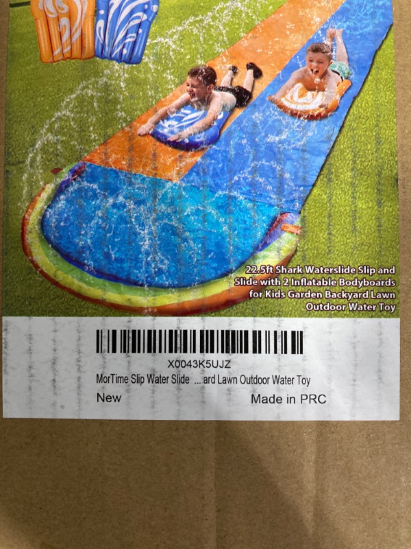 Mortime Slip Water Slide With Sprinklers 22 5ft Slip And Slide With 3