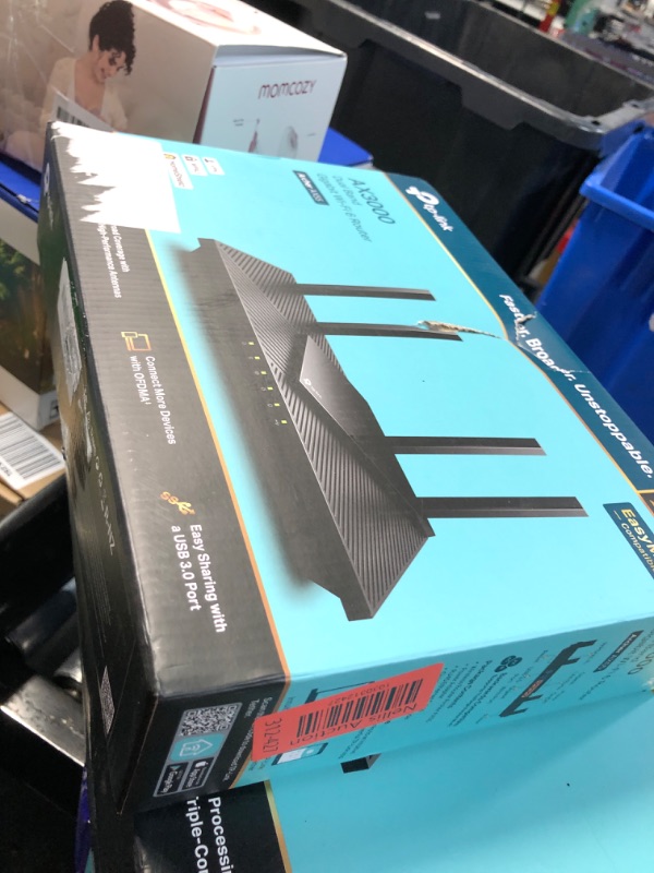 TP-Link AX3000 WiFi 6 Router – 802.11ax Wireless Router, Gigabit, Dual ...