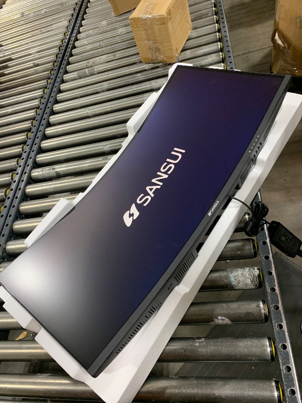 SANSUI 34-Inch Curved Gaming Monitor UWQHD 3440 x 1440 165Hz Curved ...