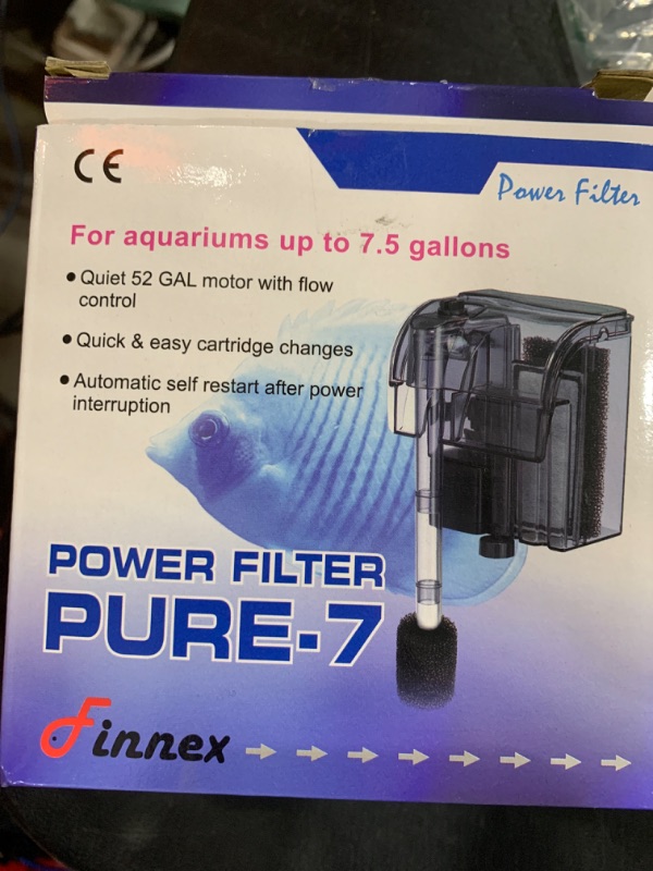 Finnex PF-7 Nano Aquarium HOB Power Filter for sale | North Las Vegas ...