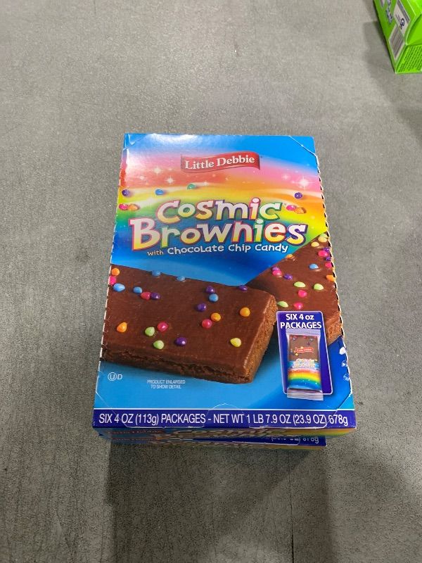 BB 02/02/2025 Little Debbie Cosmic Brownie Single-Serve Caddie, Chocolate, 4 Ounce (Pack of 6 ...