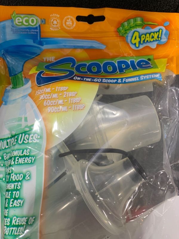 The Scoopie Supplement Container, Scoop, and Funnel System for Pre ...