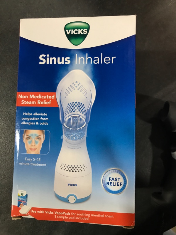 Vicks Sinus Inhaler - Personal Steam Inhaler for Sinus Relief ...
