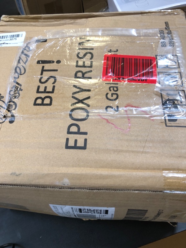 Bsrezn 2 Gallon Epoxy Resin Kit, Crystal Clear Hard Casting Resin and ...