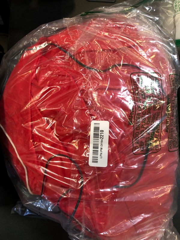 Jetec 6 Ft Giant Light Up Inflatable Christmas Ball Decorated Ball