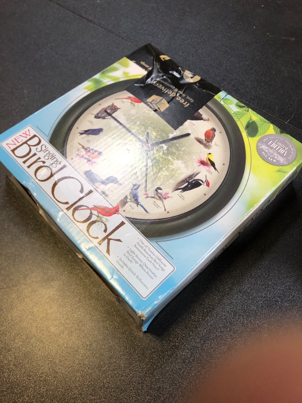 Mark Feldstein Limited Edition 20th Anniversary Singing Bird Wall/Desk ...